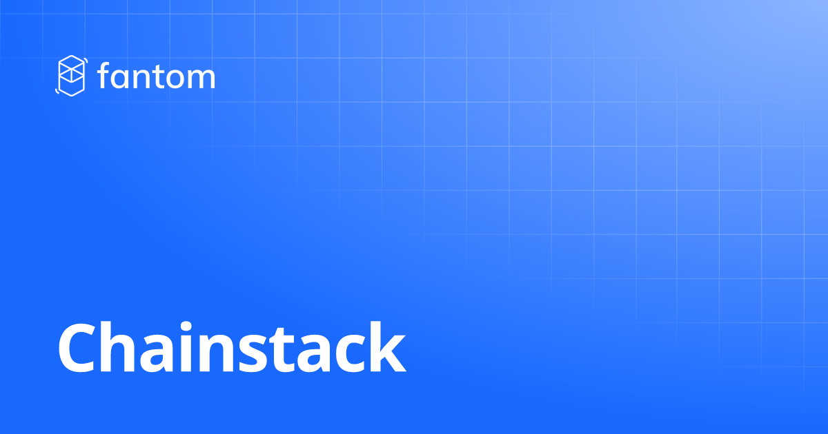 Chainstack | Fantom Opera